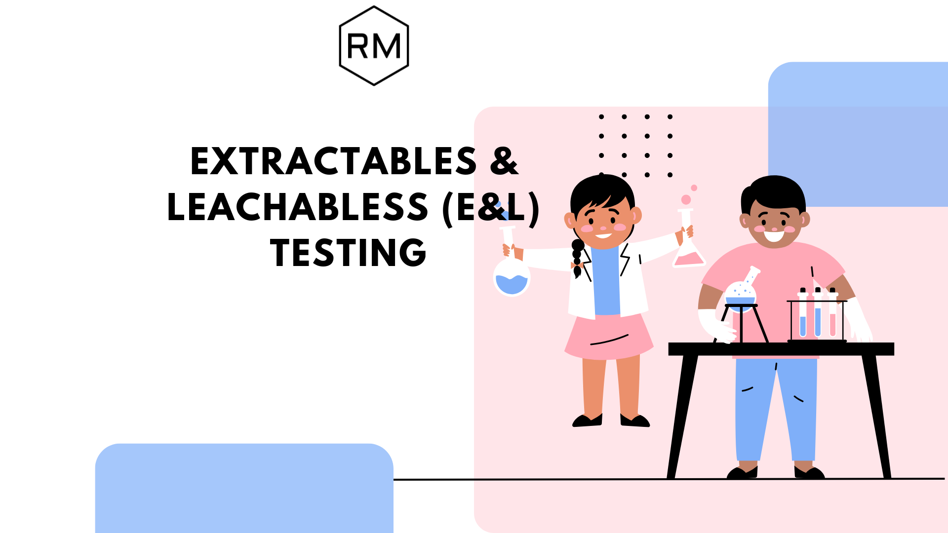 Extractables and Leachables (E&L) Testing Services - ResolveMass ...