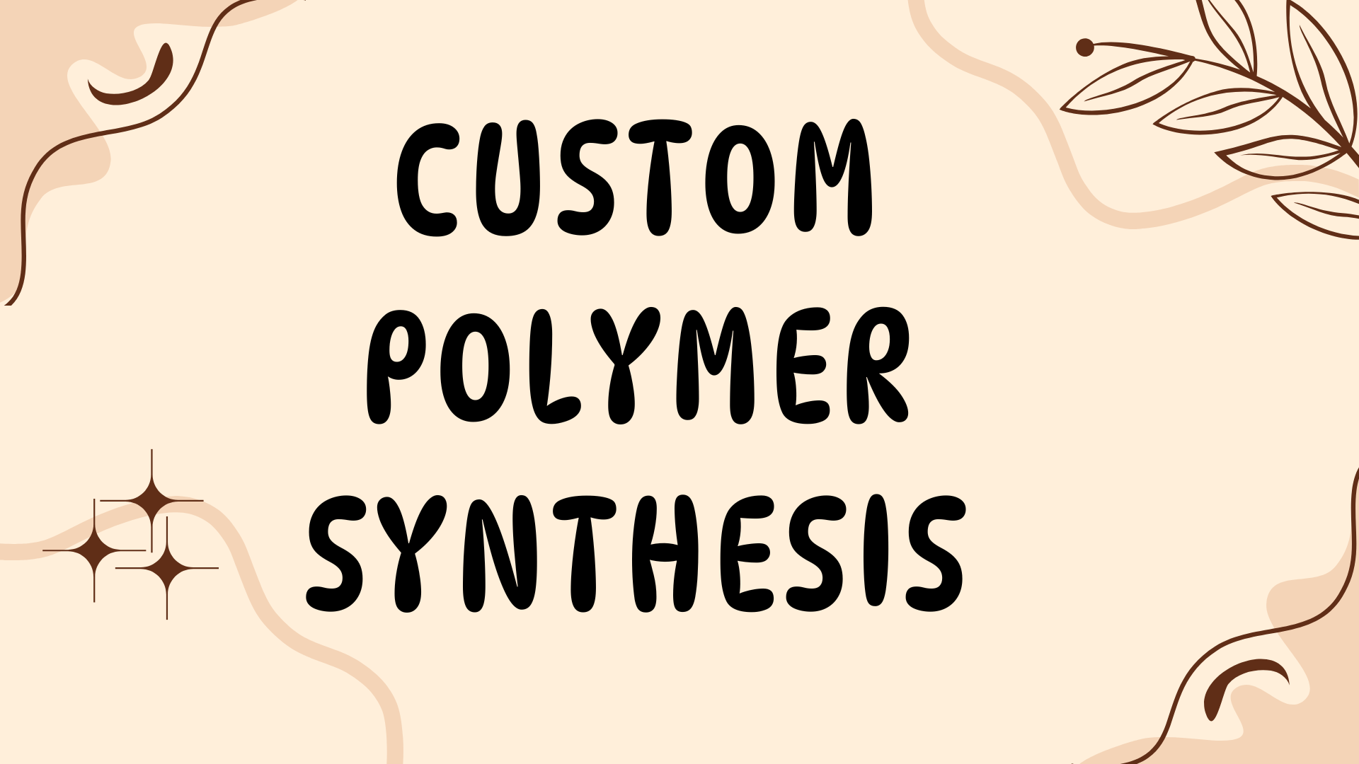 Custom Polymer Synthesis - ResolveMass Laboratories Inc.