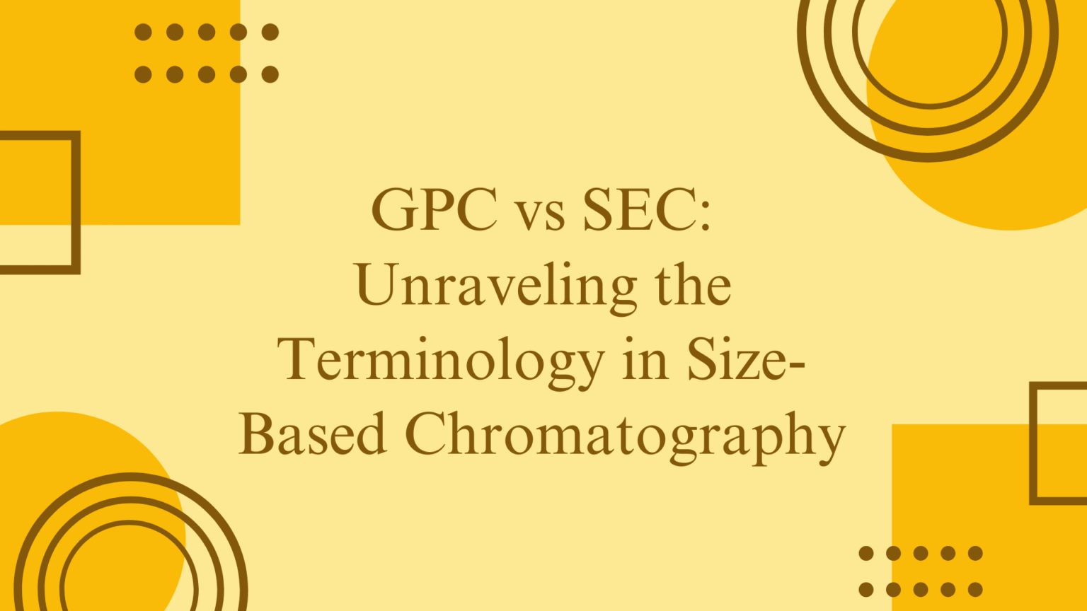 GPC vs SEC: A Simple Comparison