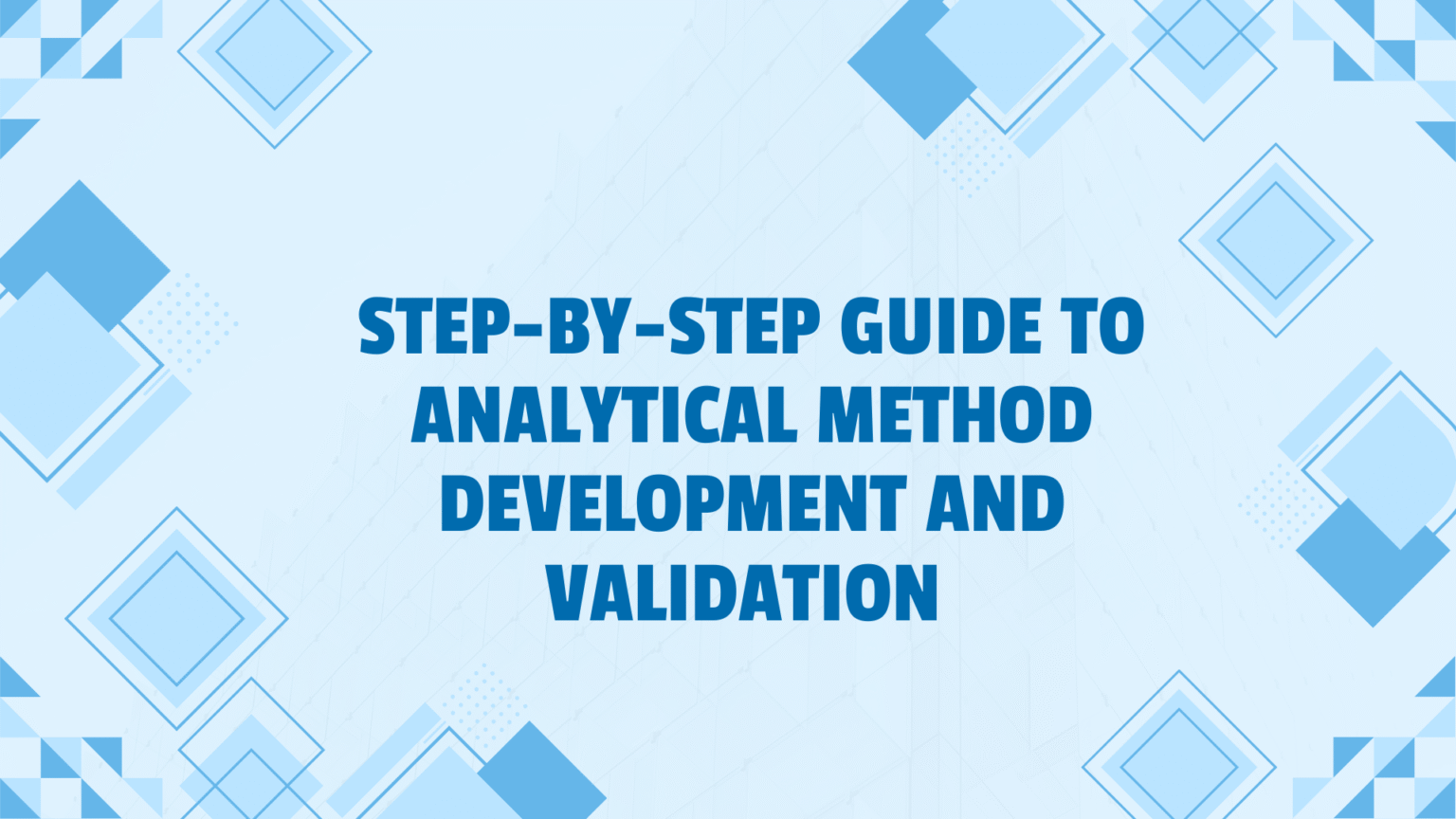 Analytical Method Development