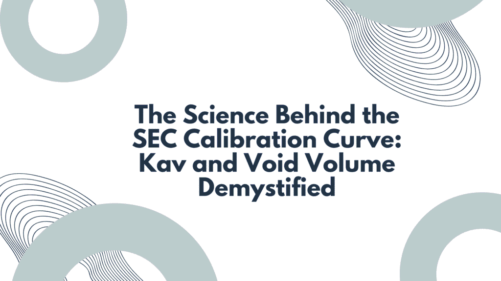 SEC Calibration Curve Kav