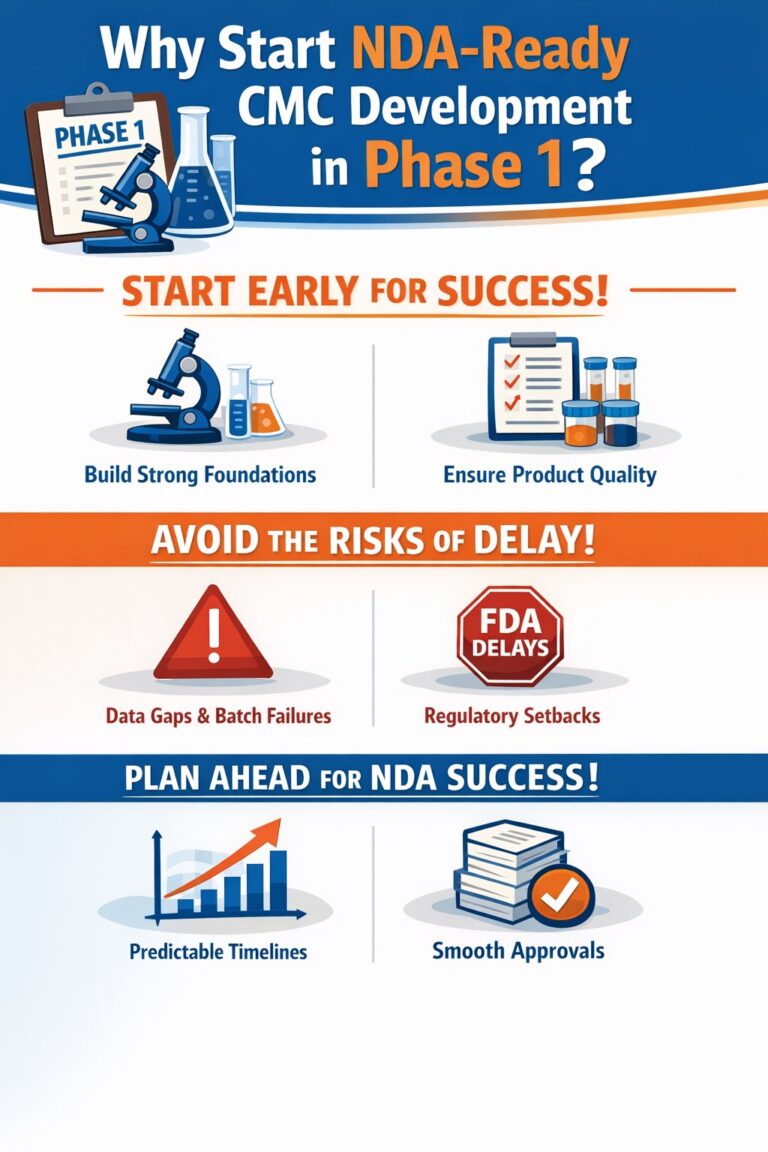 NDA- Ready CMC Development